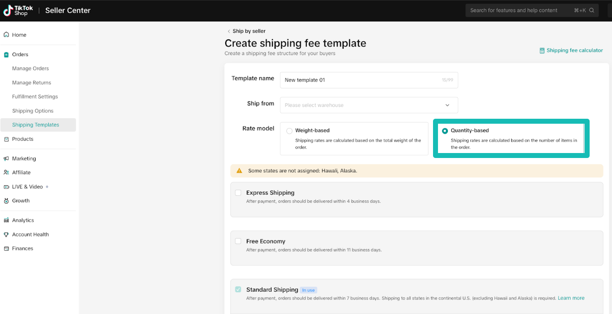 How do I set up shipping for TikTok? – Printful Help Center